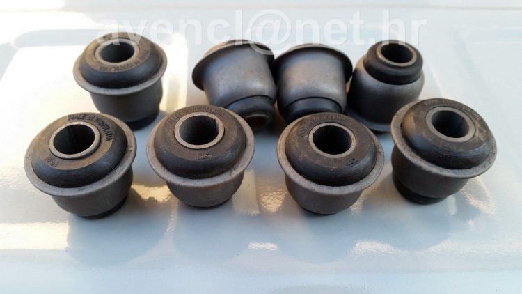 FIAT 128 RITMO STRADA ABARTH ZASTAVA YUGO RUBBER BUSHINGS FOR REAR AXLE ...