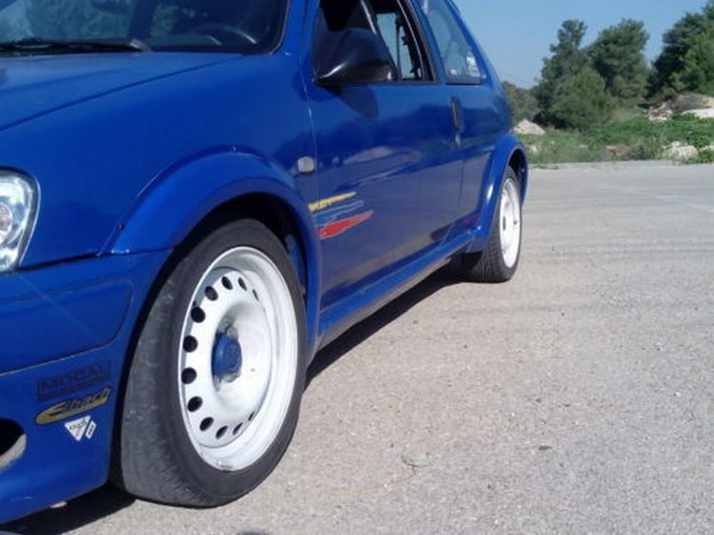 PEUGEOT 106 PHASE MK2 FENDER FLARES / WHEEL ARCHES / EXTENSION WIDE ...