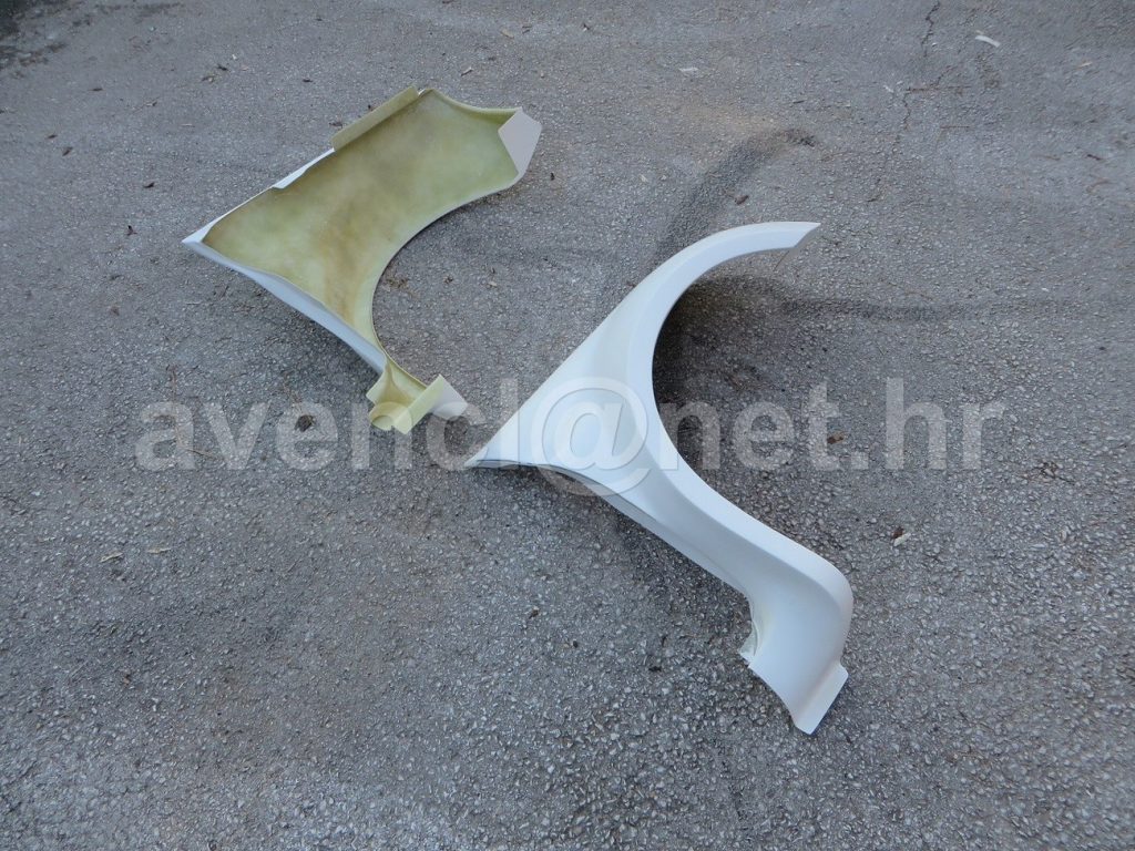 RENAULT CLIO SUPER 1600 FULL WIDE BODY KIT FENDER FLARES WHEEL ARCHES ...