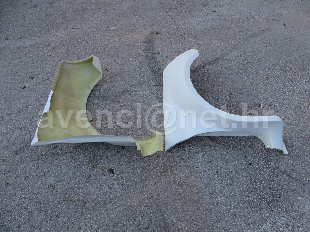 RENAULT CLIO SUPER 1600 FULL WIDE BODY KIT FENDER FLARES WHEEL ARCHES ...