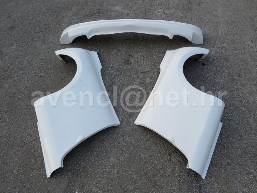RENAULT CLIO SUPER 1600 FULL WIDE BODY KIT FENDER FLARES WHEEL ARCHES ...