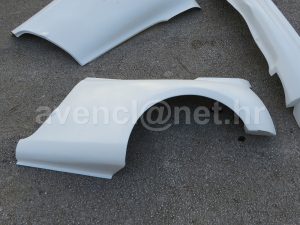 RENAULT CLIO SUPER 1600 FULL WIDE BODY KIT FENDER FLARES WHEEL ARCHES ...