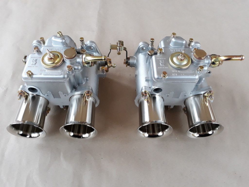 WEBER 36 28/36 DCD DCHD DCB TWIN CARBURETTOR TRUMPET VELOCITY STACK ...
