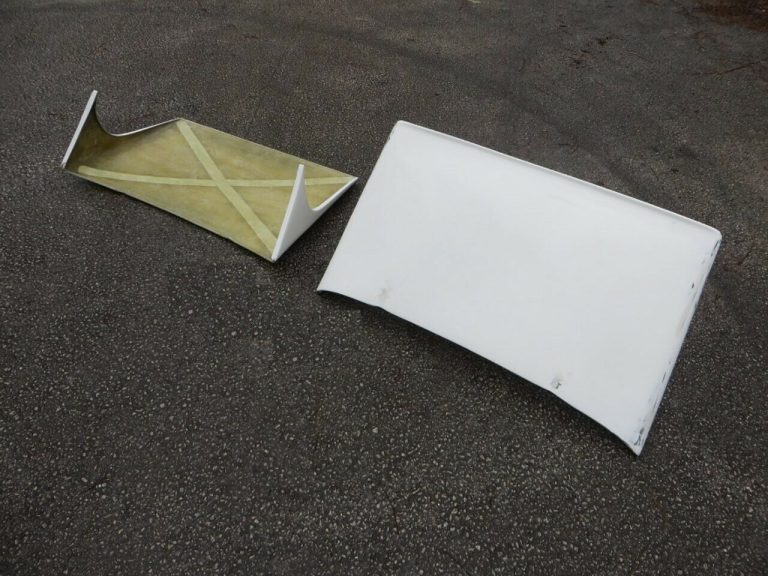 FIAT 600 ABARTH 1000 TCR REAR TRUNK HOOD SPOILER COVER - Classic ...