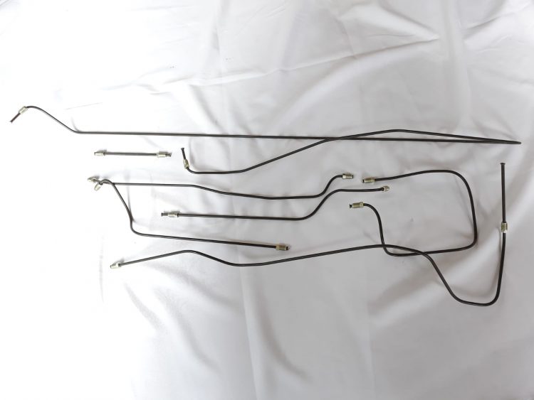 FIAT 600 SEAT 770 ZASTAVA 750 SET OF BRAKE LINES FOR SINGLE CIRCUIT ...