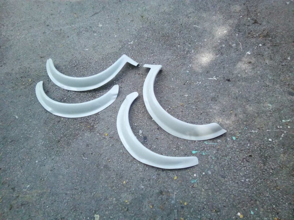 PEUGEOT 106 PHASE MK1 FENDER FLARES / WHEEL ARCHES / EXTENSION WIDE ...