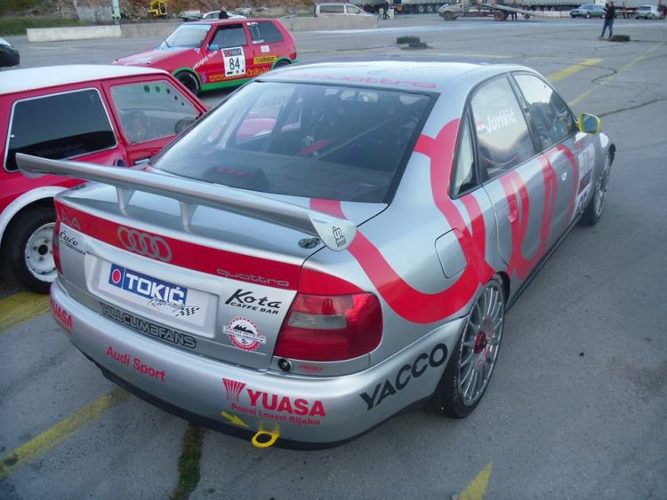 AUDI A4 B5 STW BTCC FIBERGLASS REAR TRUNK - Classic Performance Parts