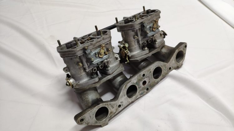 TWIN WEBER 40 IDF INTAKE KIT FOR FORD 2.0 OHC ENGINE - Classic ...