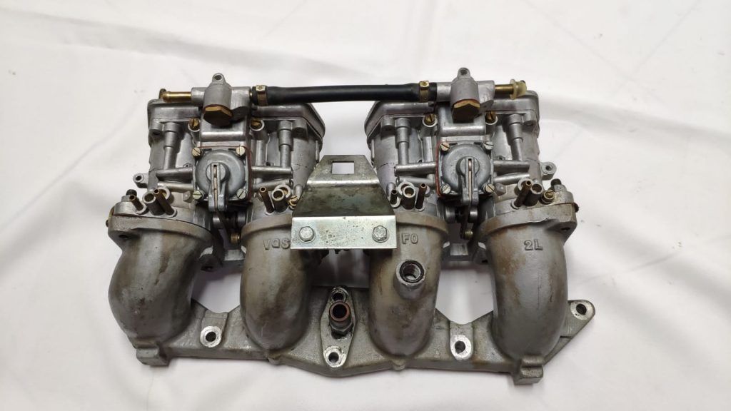 TWIN WEBER 40 IDF INTAKE KIT FOR FORD 2.0 OHC ENGINE - Classic ...