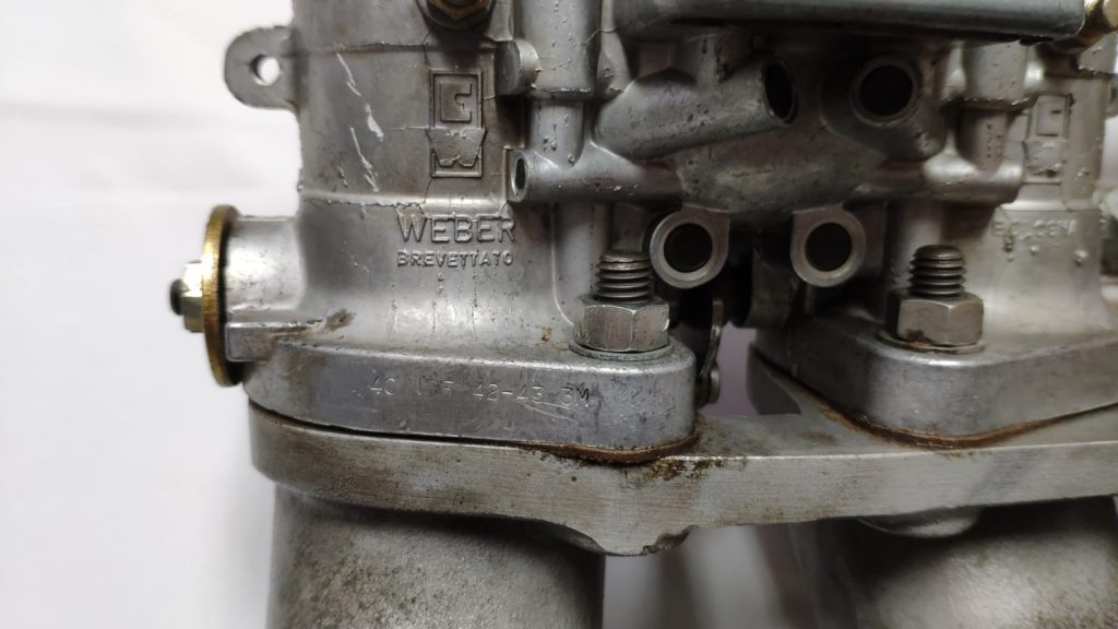 TWIN WEBER 40 IDF INTAKE KIT FOR FORD 2.0 OHC ENGINE - Classic ...