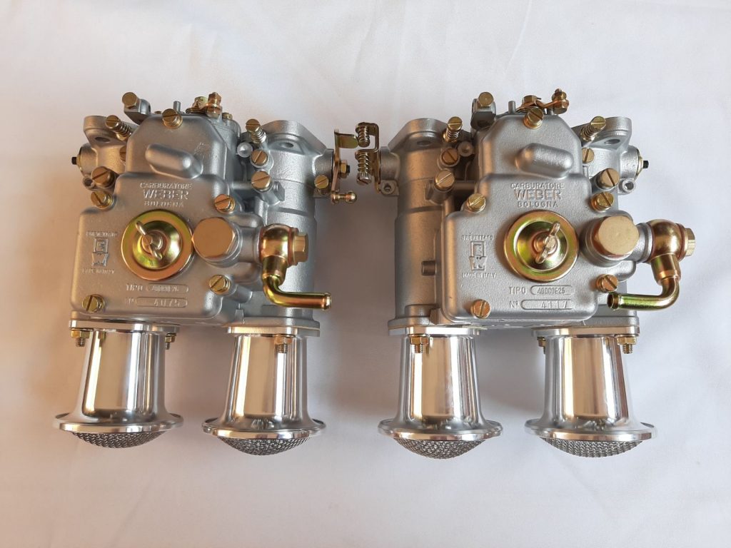 WEBER 40 DCOE 25/26 TWIN CARBURETORS - Classic Performance Parts