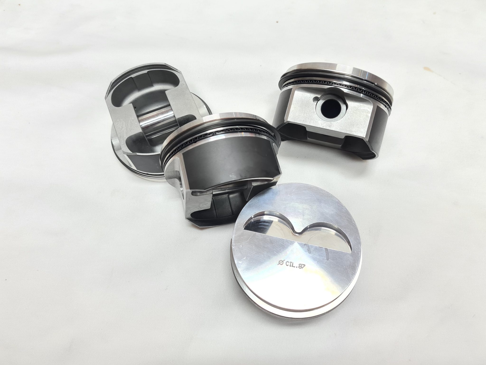 FIAT 128 X1/9 PUNTO UNO 1900 STROKER FORGED PISTONS SET - Classic ...